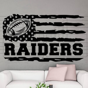 Raiders Football Svg File - Etsy