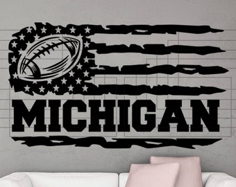 Michigan Football Svg and Png File - Etsy