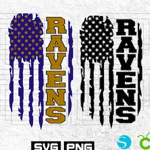 Ravens Football Svg File - Etsy