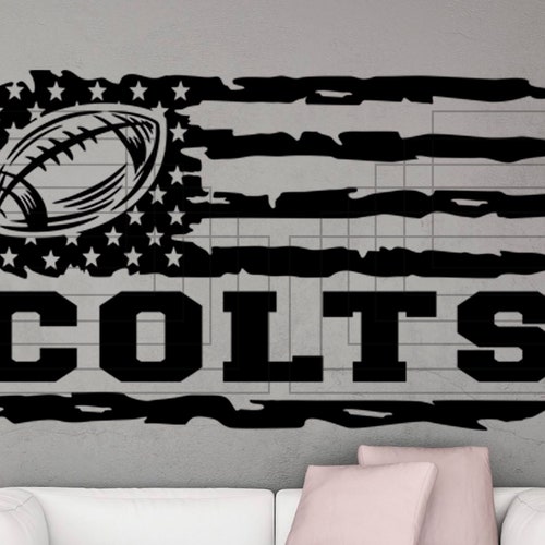 Colts Nation Svg Colts Football Retro Png Dxf Svg Files - Etsy