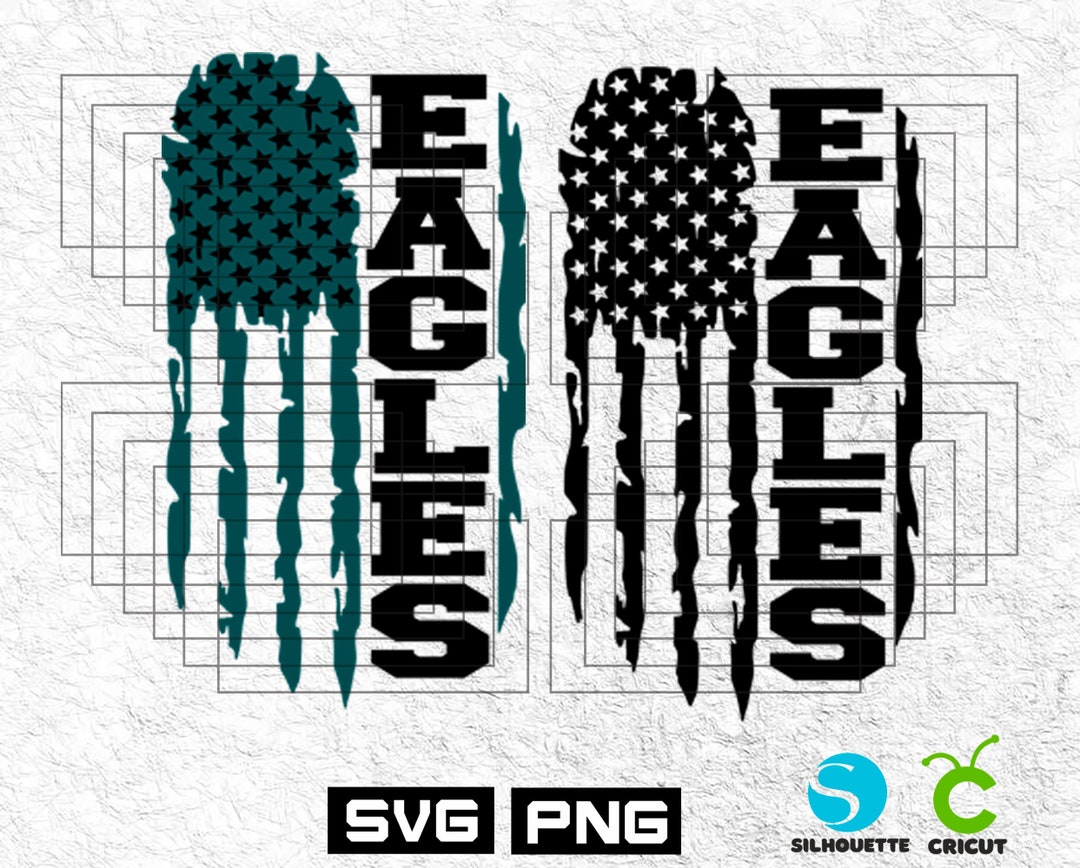 Eagles Football Svg File - Etsy