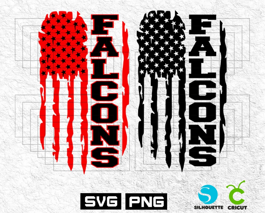 Falcons Football Svg File - Etsy