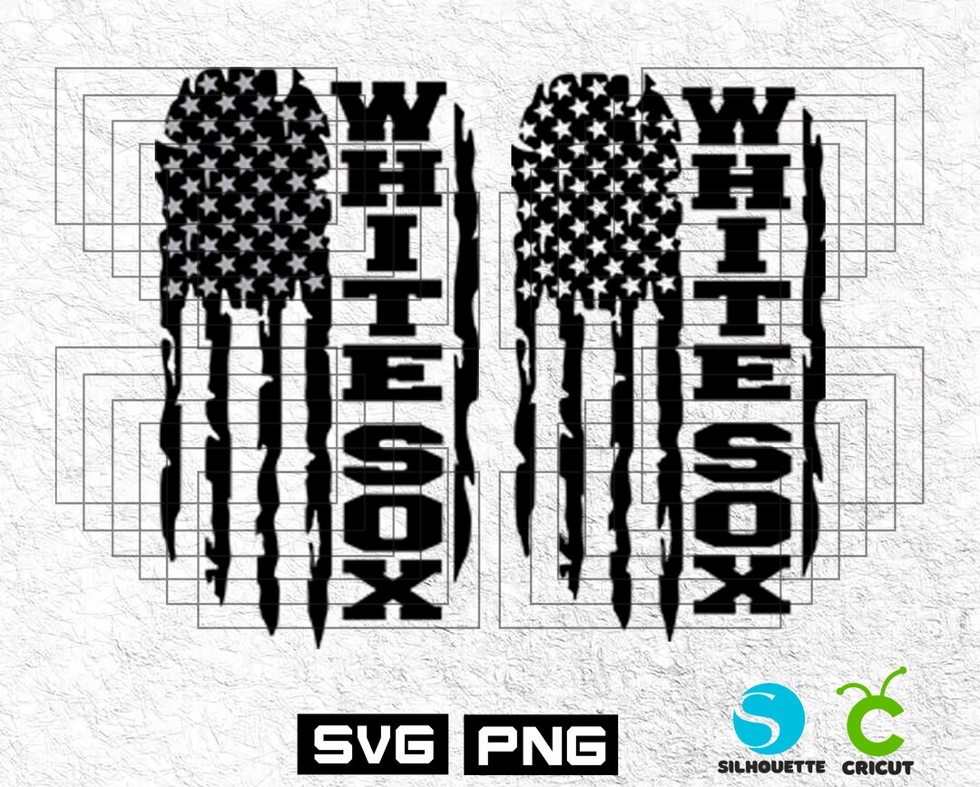 White Sox Baseball Svg File - Etsy