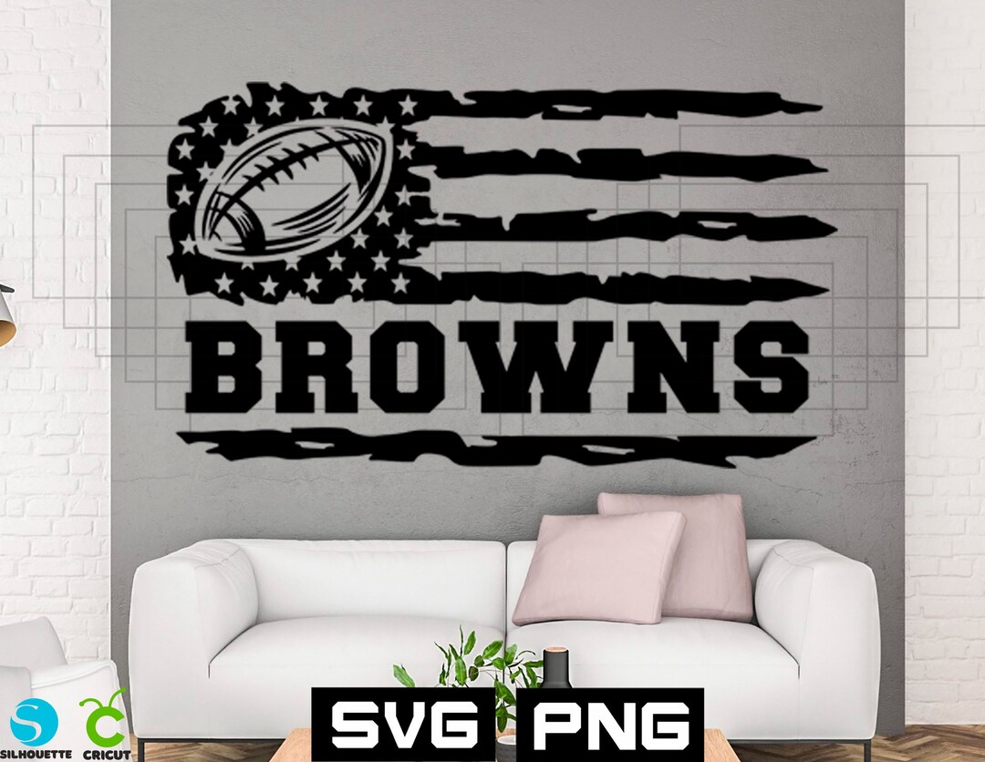 Browns Football Svg File - Etsy