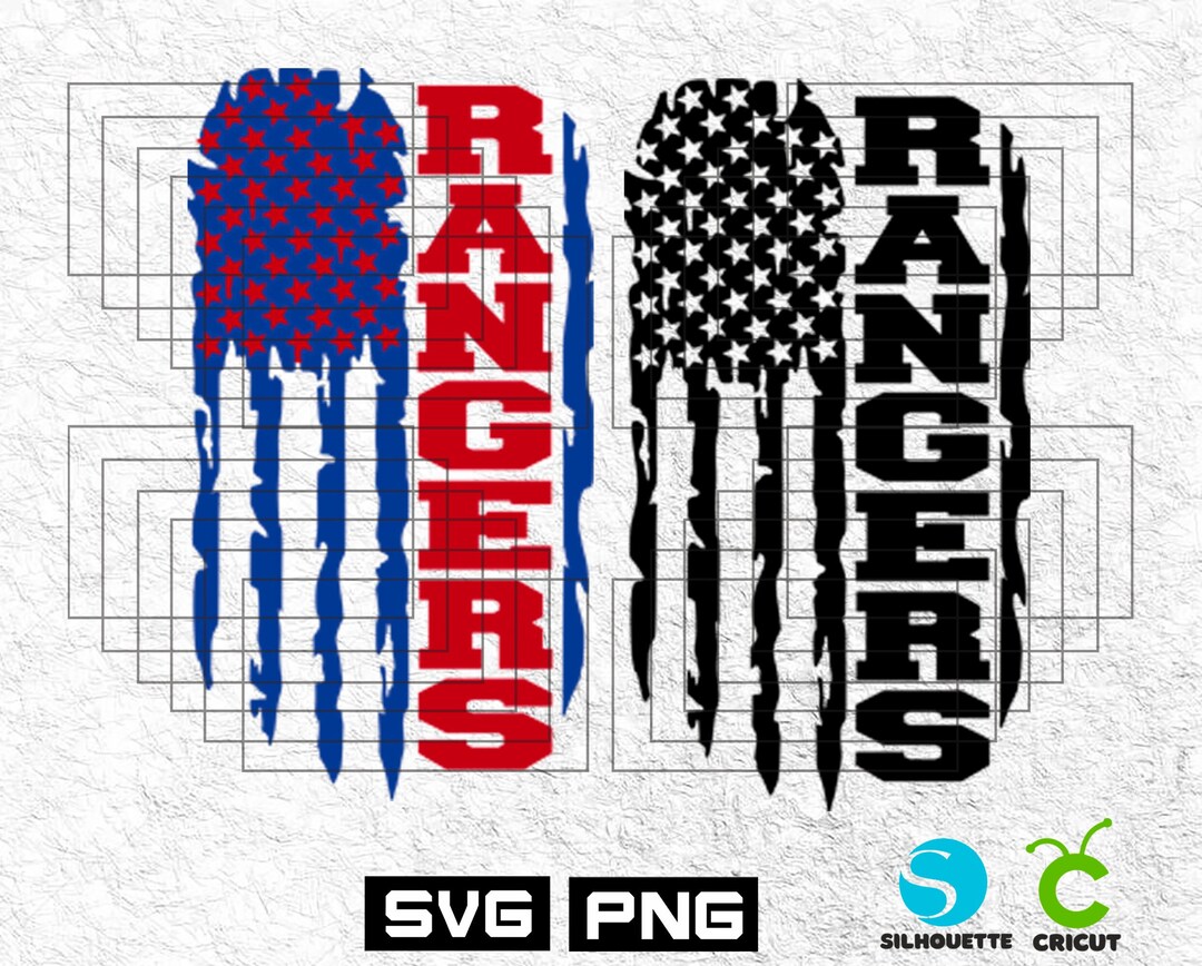Rangers Baseball Svg File - Etsy
