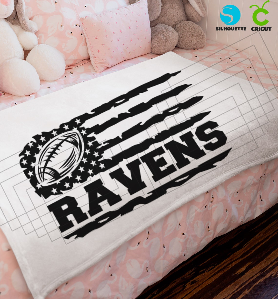 Ravens Football Svg File - Etsy