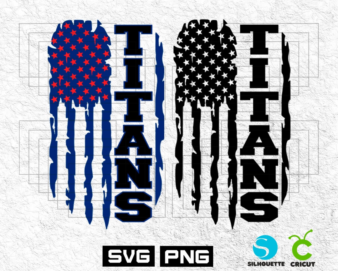 Titans Football Svg File - Etsy