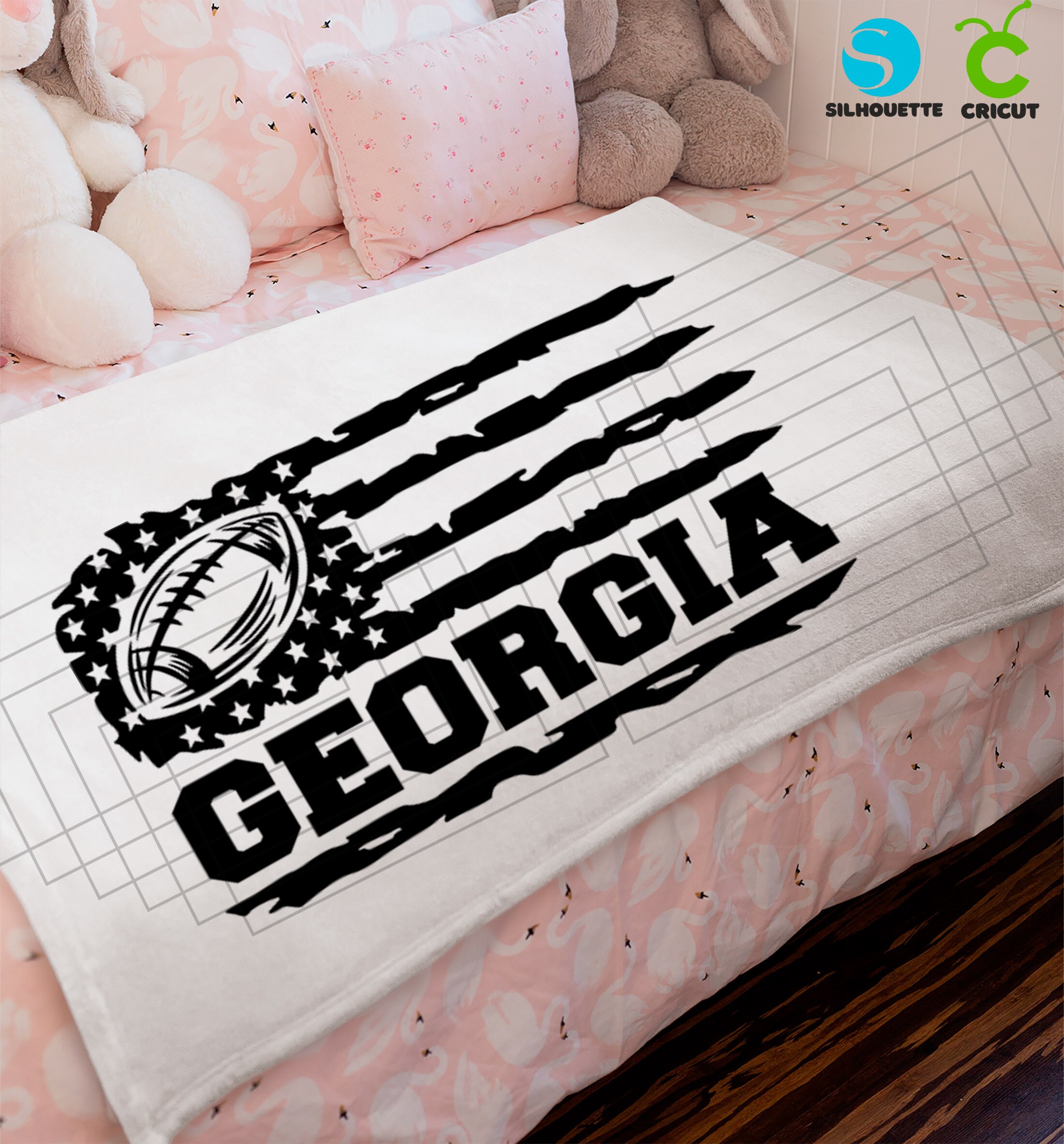 Georgia Football Svg File - Etsy