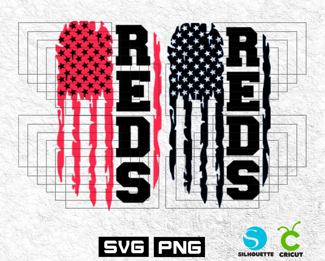 Reds Baseball Svg File - Etsy