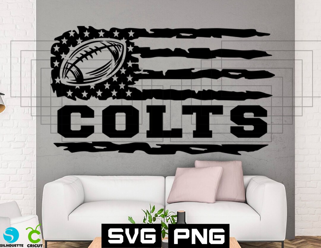 Colts Football Svg File - Etsy