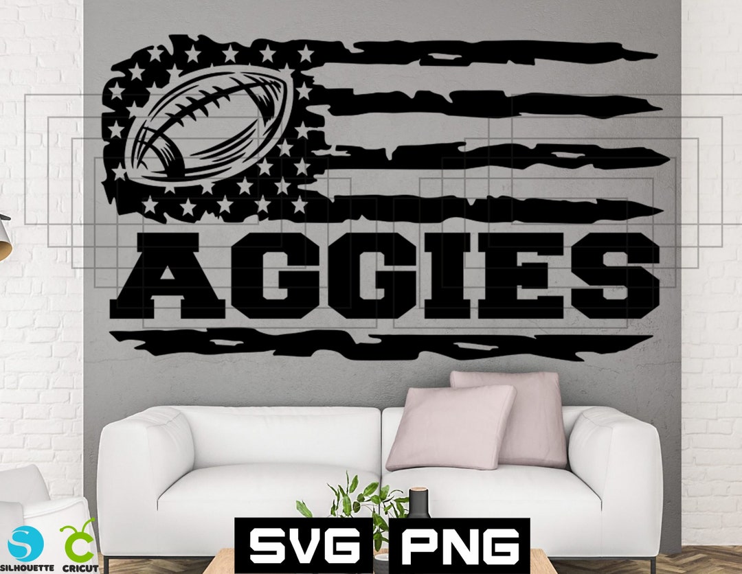 Aggies Football Svg - Etsy