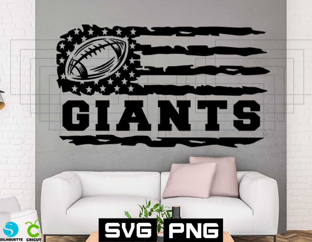 Giants Football Svg File - Etsy