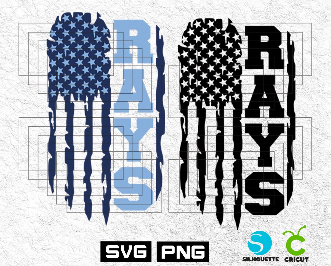 Rays Baseball Svg File - Etsy