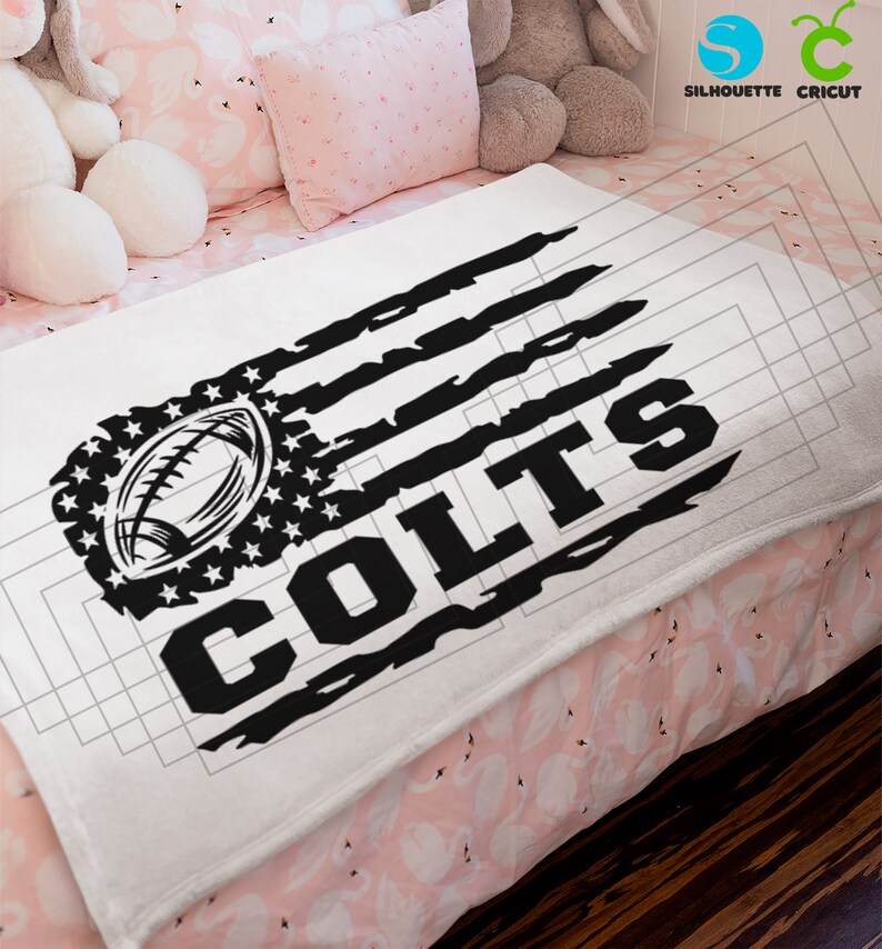 Colts Football Svg File - Etsy