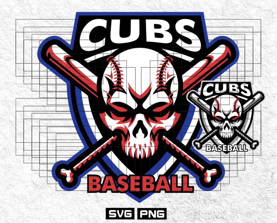 Chicago Baseball Svg File - Etsy