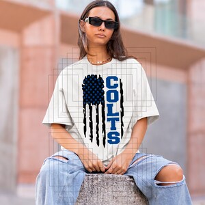 Colts Football Svg File - Etsy