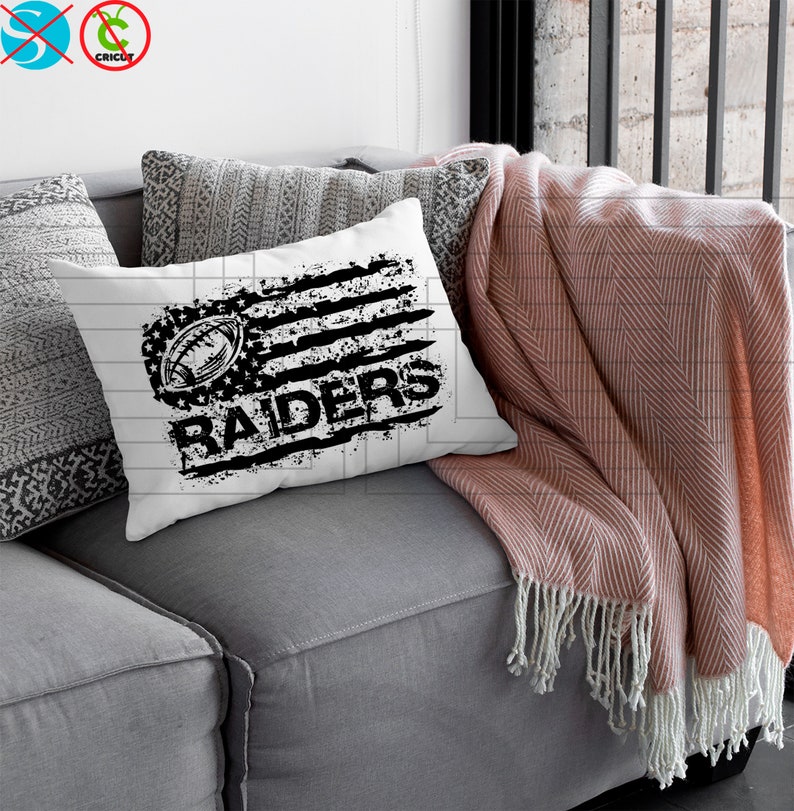 Raiders Football Svg File - Etsy