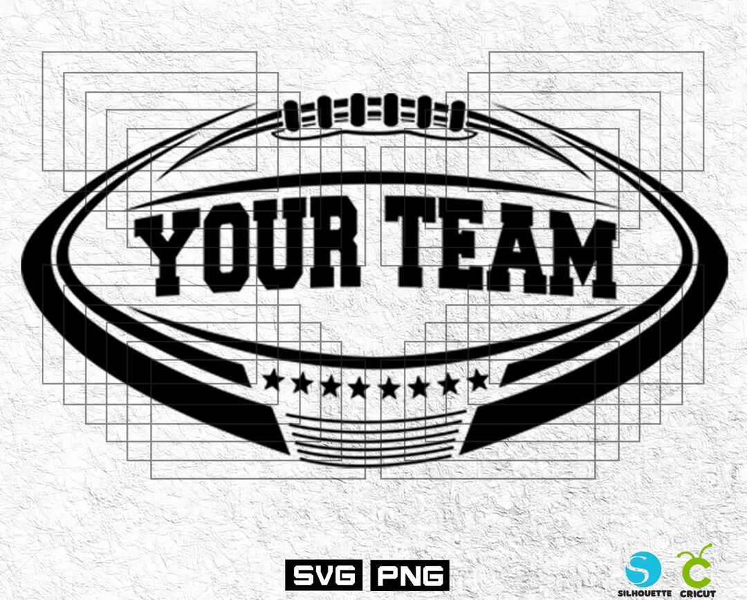 Your Team Football Svg - Etsy