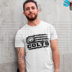 Colts Football Svg File - Etsy