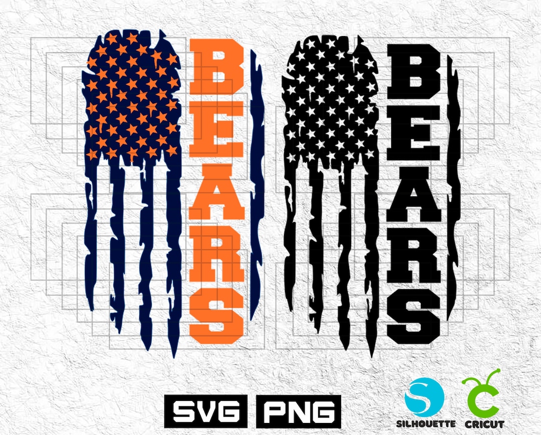 Bears Football Svg File - Etsy