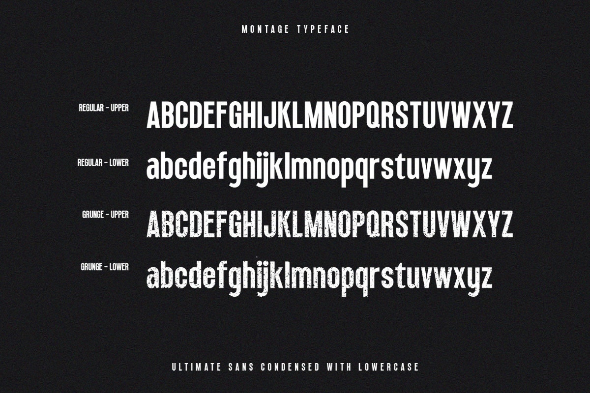 Montage Retro Serif Font Elegant Font Canva Font Modern - Etsy