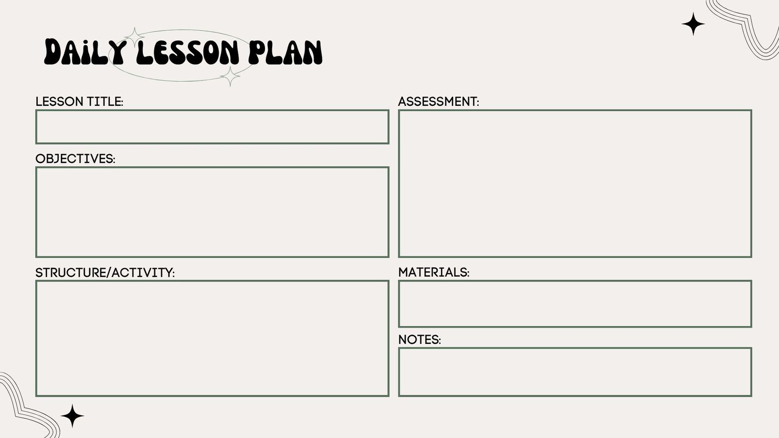 Minimalist Teacher Digital Planner - Cream Clean Aesthetic Organiser - Etsy