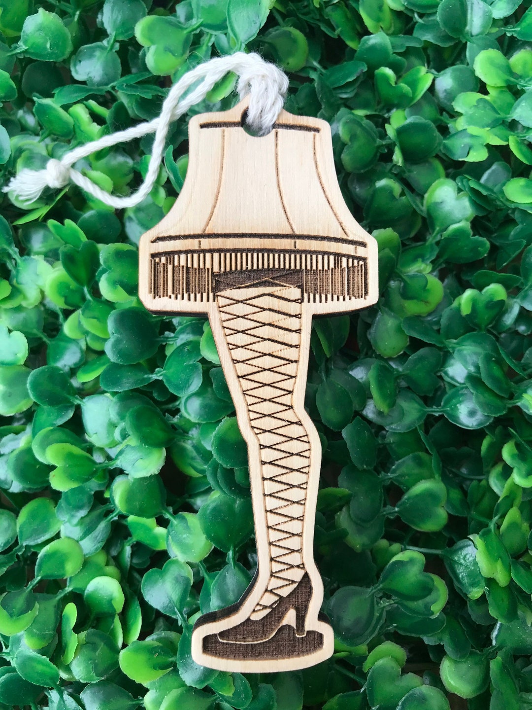 Leg Lamp Ornament, Funny Wood Christmas Ornaments, Holiday Decor ...