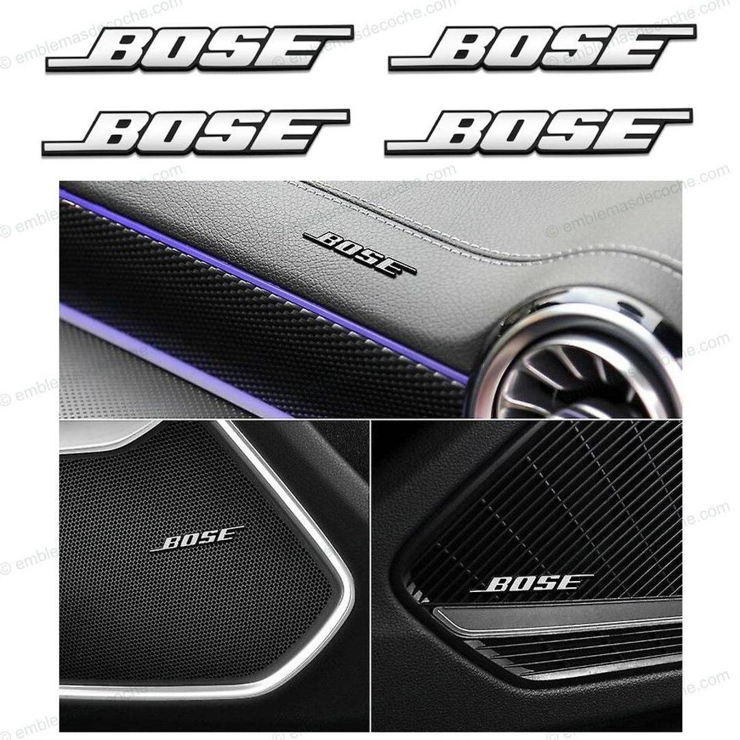 4 X Bose 3D Logo Emblem for Audio Sound Equipment Speaker Sticker Decal ...