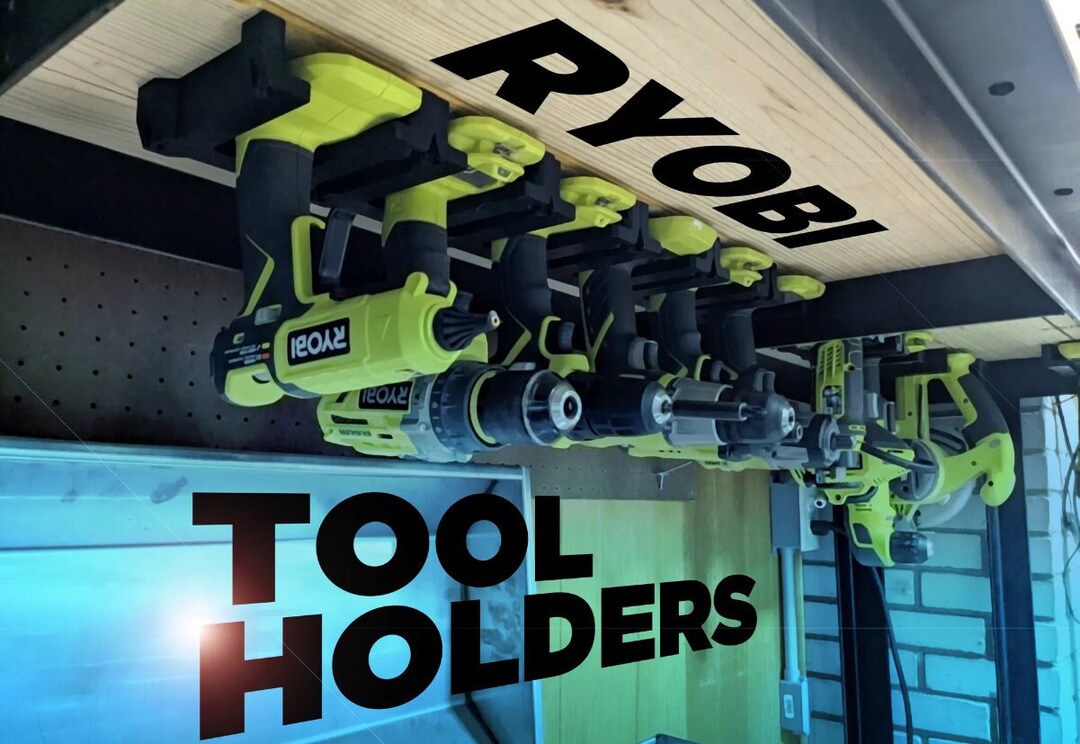 Ryobi One + Under Shelf Tool Mount Multi-pack - Etsy