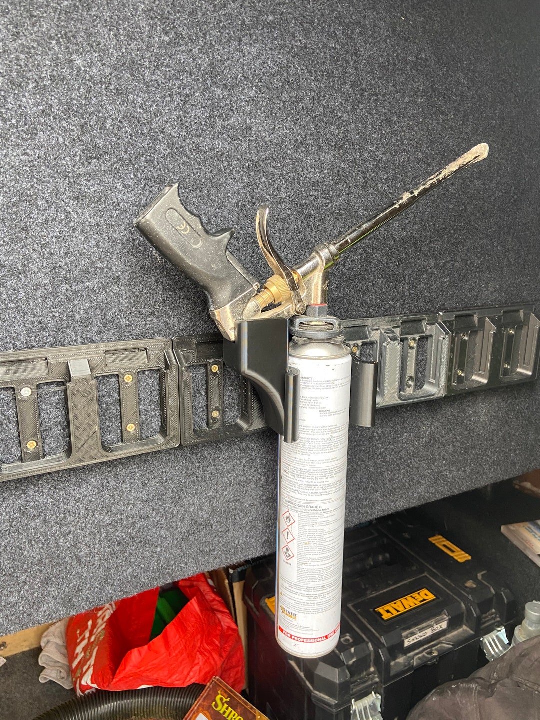 3d Printed Expanding Foam Gun Grade Holder - Etsy