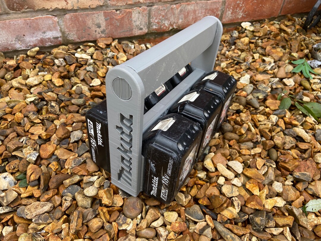 For Makita 6 Battery Carry Caddy Case Holder, Optional Packout Feet - Etsy