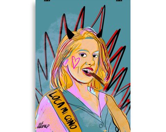 Illustration Eva Perón Lady Politics Art Portrait - Etsy