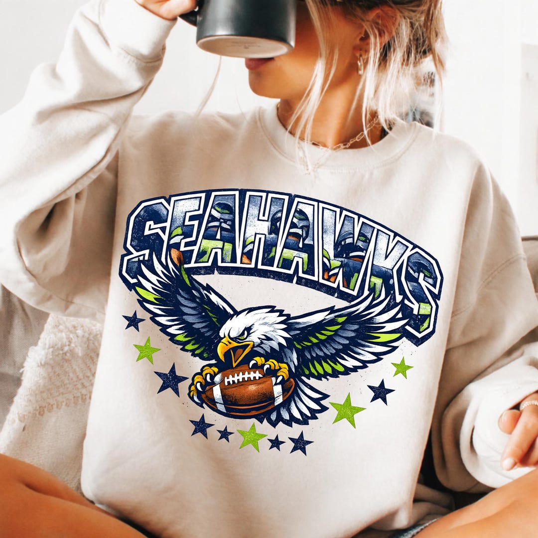 Seattle Seahawks PNG | Football Eagle Design | Game Day Shirt Graphic ...