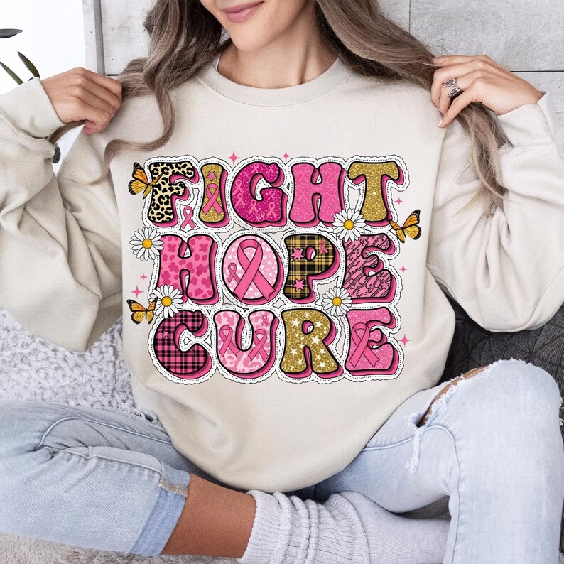 Breast Cancer Awareness PNG, October We Wear Pink Design (digital ...