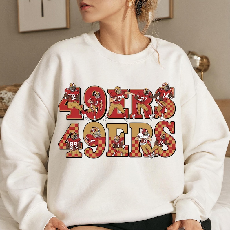 49ers Football PNG, San Francisco 49ers Sublimation, Game Day Football ...