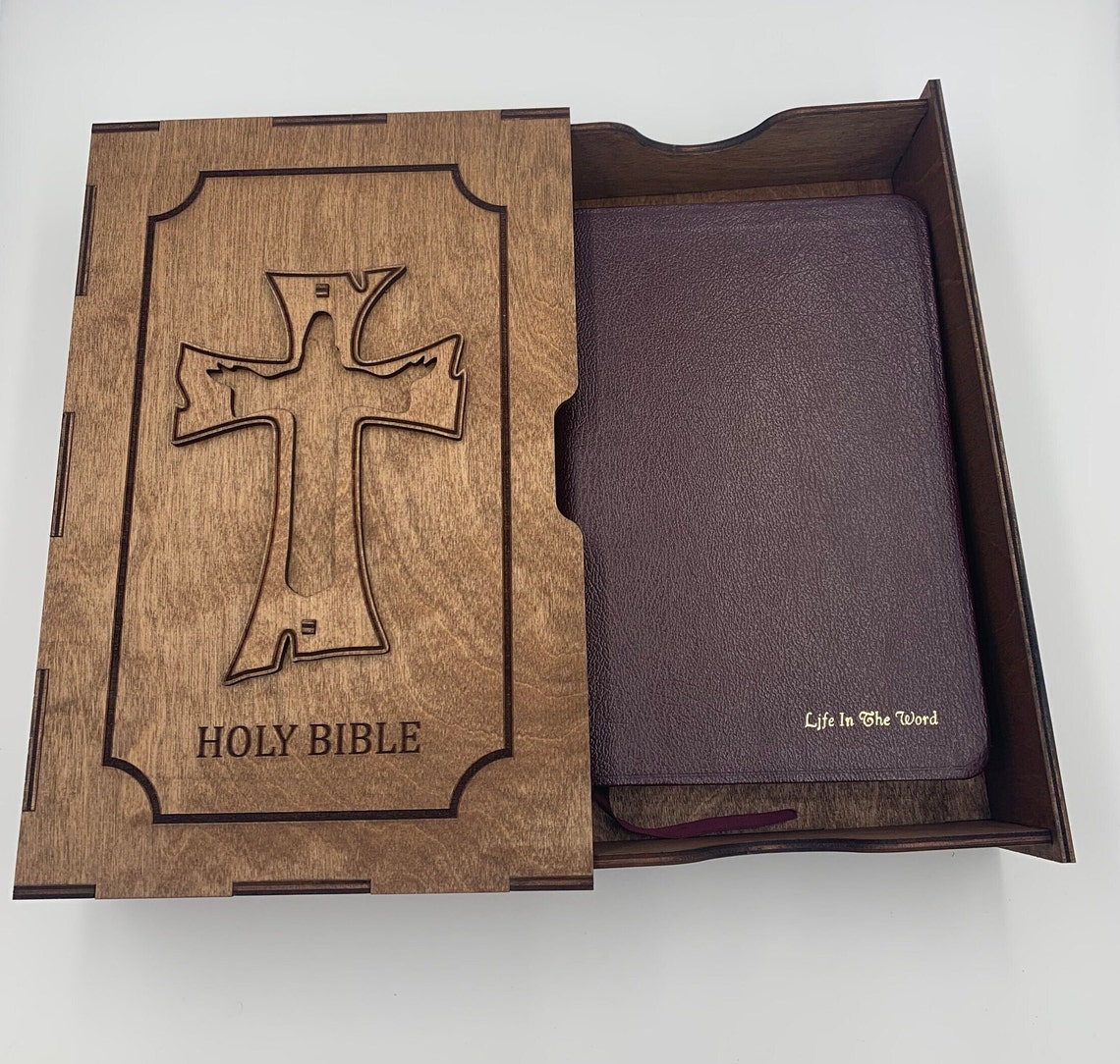 Personalized Handmade Bible Box | Handmade Easter Gift | Custom ...