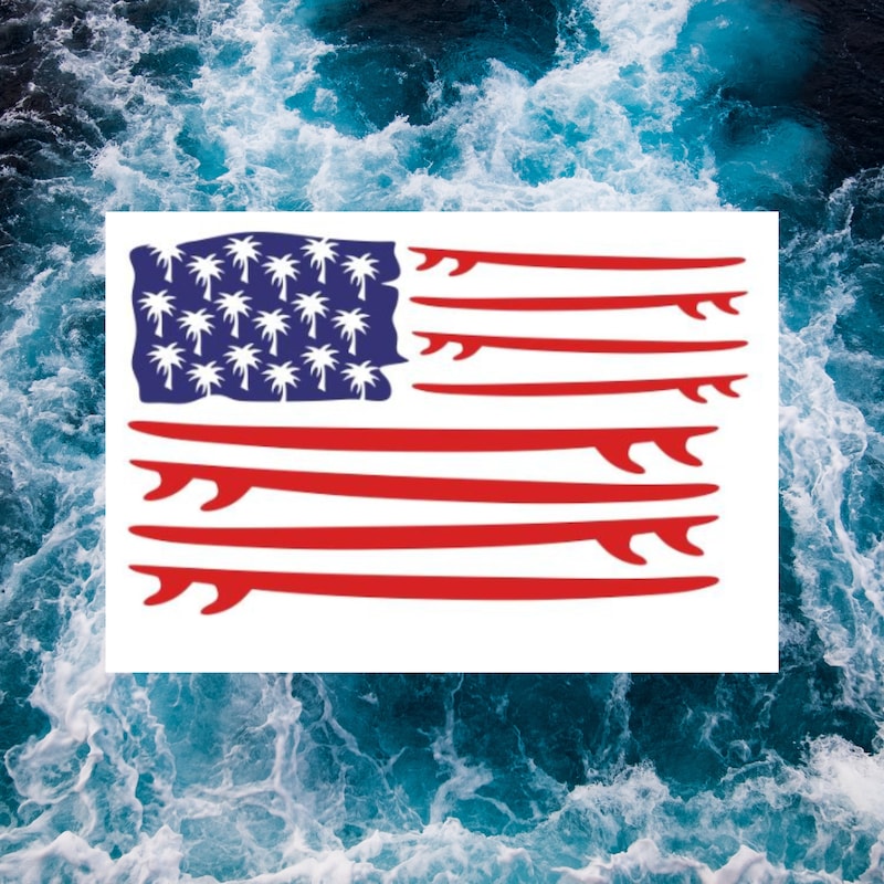Surfing Car Stickers - Etsy