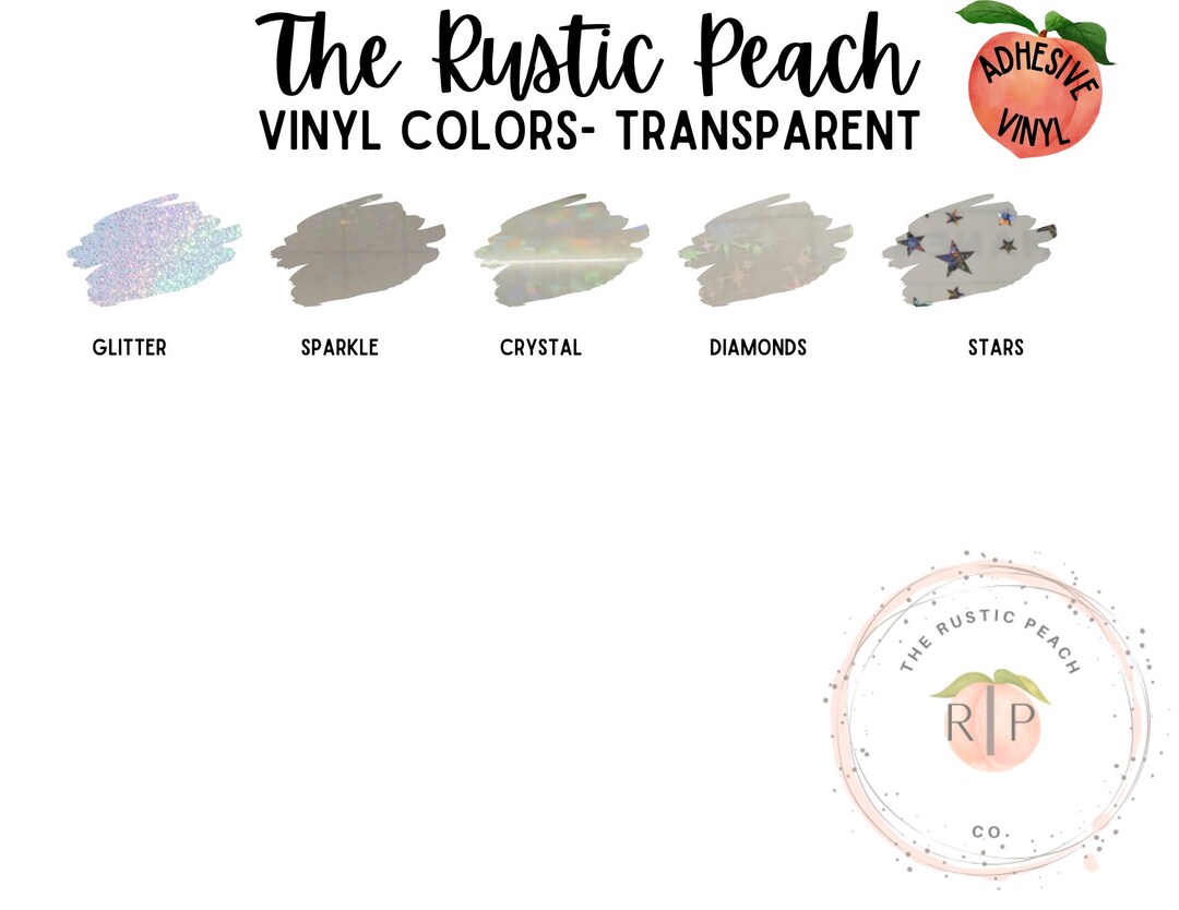 Transparent Adhesive Vinyl for Craft Cutting Machine, Cricut Vinyl ...
