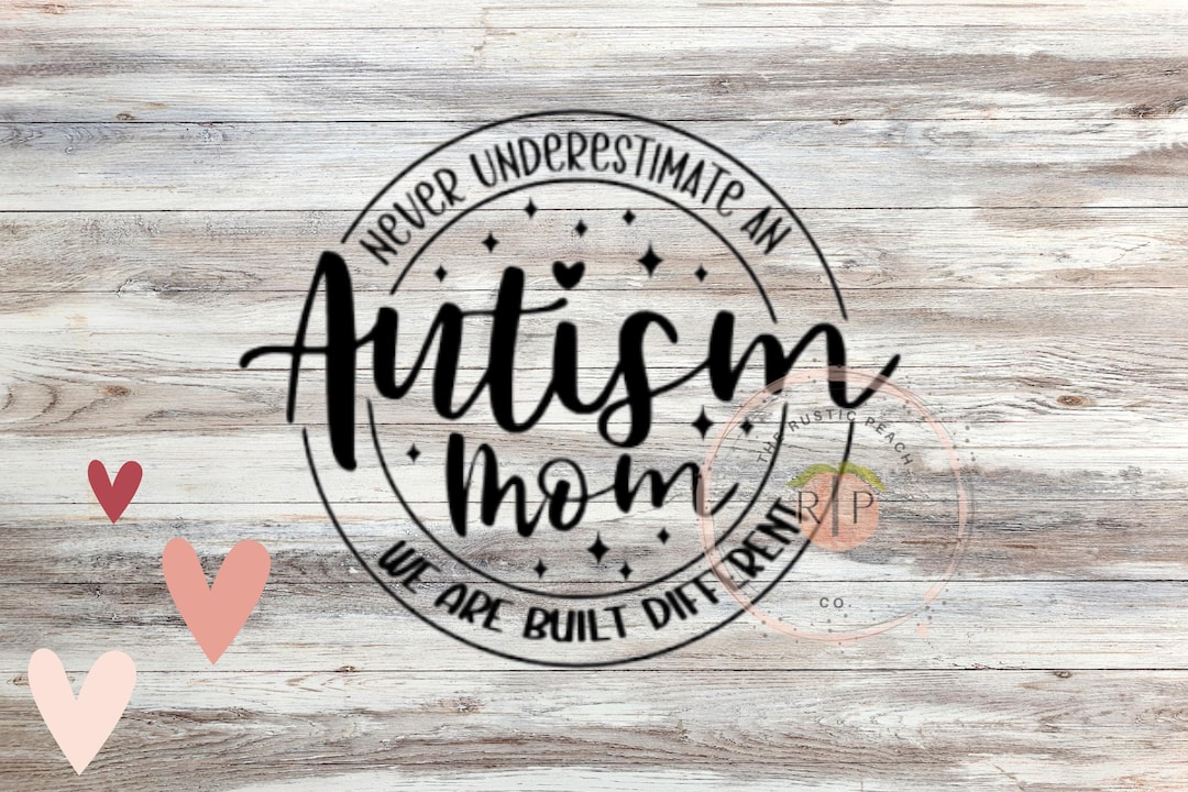 Autism Mom Decal: Waterproof Vinyl Sticker for Car, Laptop, Tumbler - Etsy