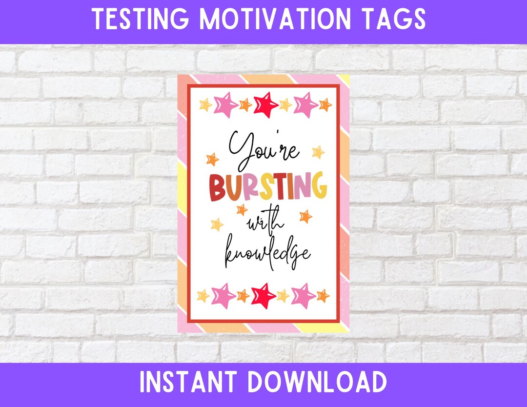 Appreciation Gift Tags: Teacher, Staff, Employee Thank You (PDF) - Etsy