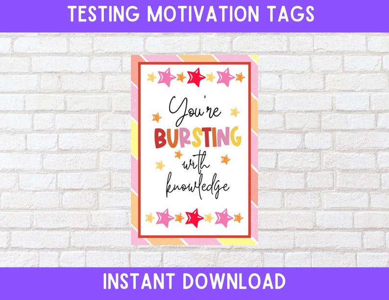 Appreciation Gift Tags: Teacher, Staff, Employee Thank You (PDF) - Etsy