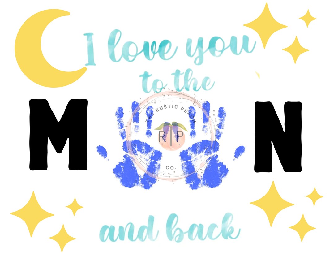 Mother's Day Printable Love You to the Moon and Back Teacher & Parent ...