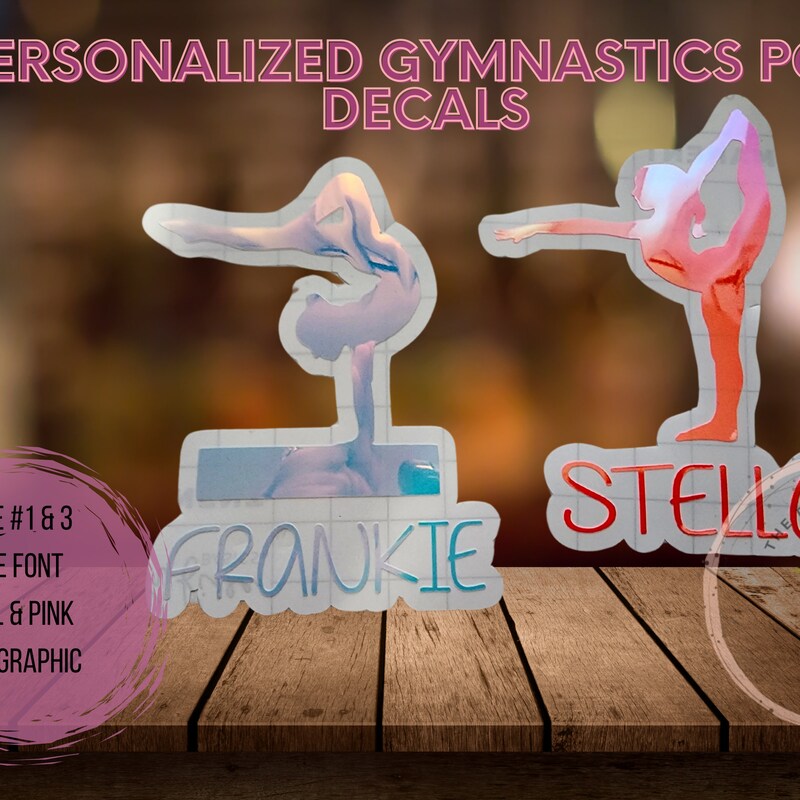 Gymnastics Decals - Etsy