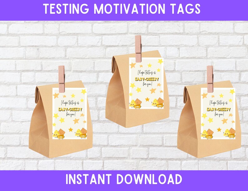 Printable Easy Cheesy Tag! Tag | Instant Download | Cheer Dance Spirit ...