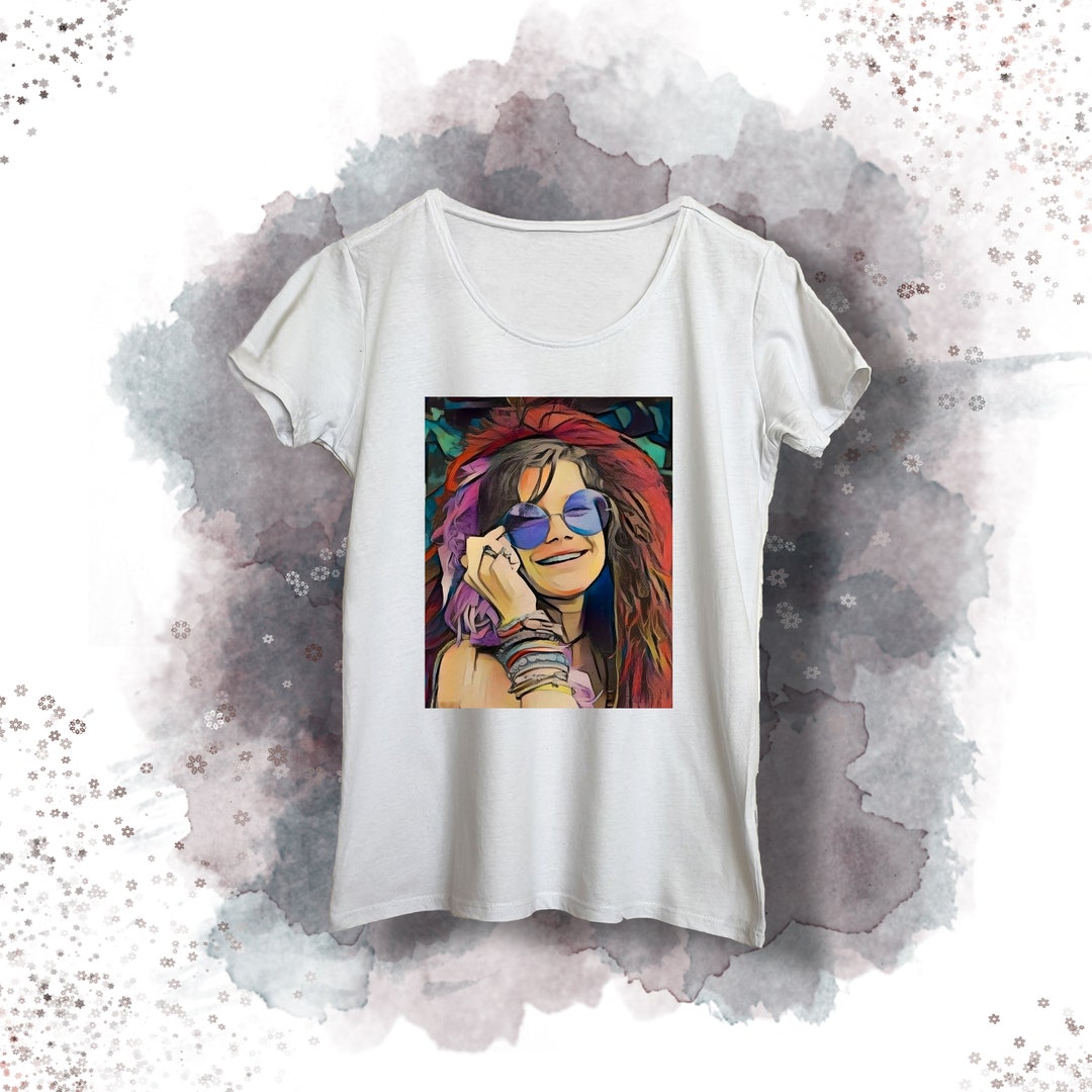 Janis Joplin Men Shirt Women Shirt Handmade Tshirt Gift - Etsy