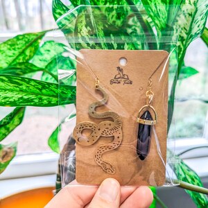 Gold Filigree Snake Bookmark With Tassel or Crystal - Etsy