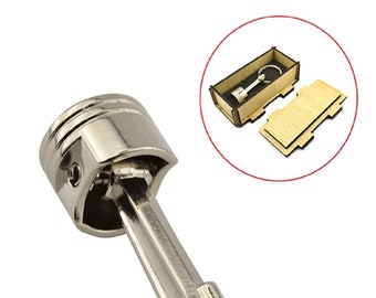 Engine Piston Keychain - Etsy