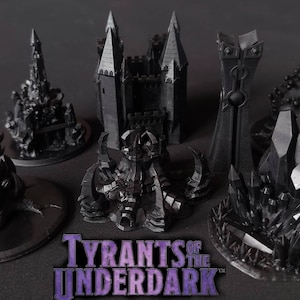 Tyrants of the Underdark Upgrade Pack. Pack of Underdark Cities ...