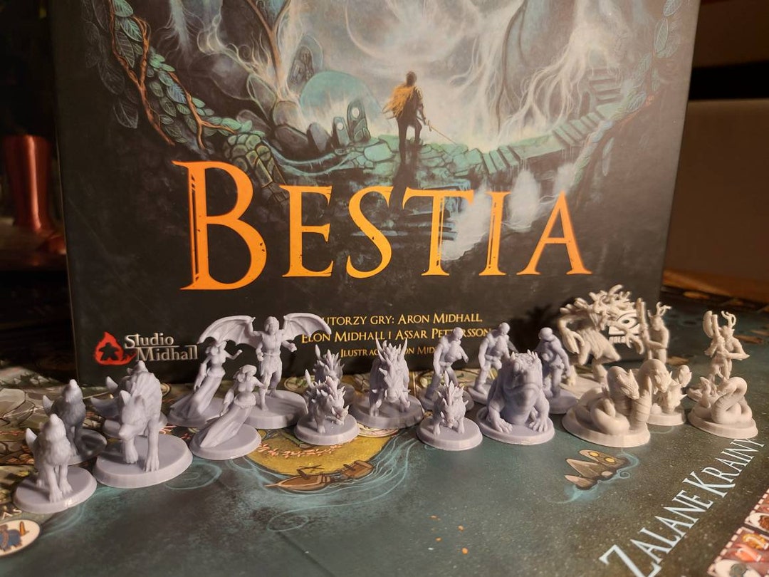 Beast Board Game 3D Miniatures – Premium Visual Upgrade - Etsy