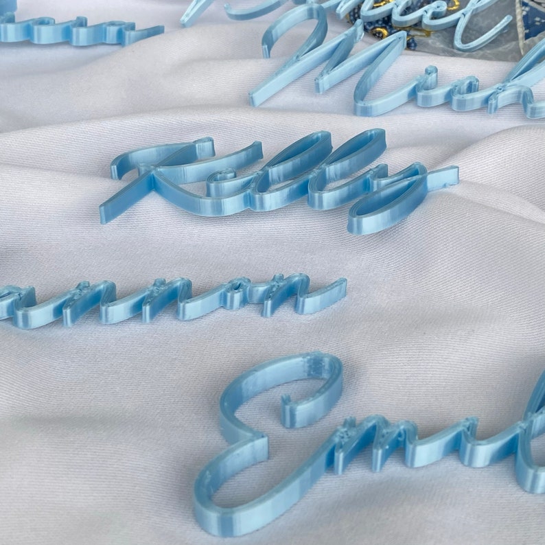 3D Printed Words - Etsy